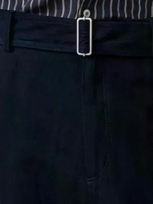 Studio Nicholson Belted Wide Leg Trousers