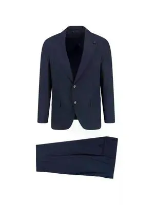 LARDINI Single-breasted Virgin Wool Suit