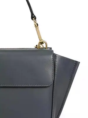 WANDLER Hortensia Flap-closure Tote Bag - Grey