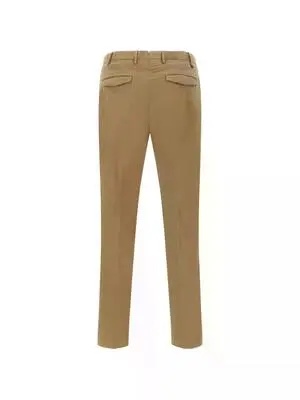 PT TORINO Master Pressed-crease Straight Trousers - Neutrals