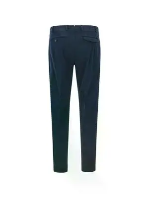 PT TORINO Master Pressed-crease Trousers - Blue