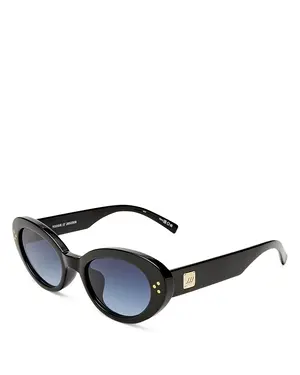 Le Specs Tootsie Cat Eye Sunglasses - Black
