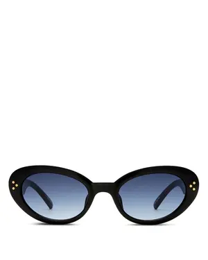 Le Specs Tootsie Cat Eye Sunglasses - Black