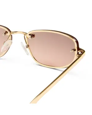 Le Specs Bubbles Wrap 62mm Sunglasses - Gold/pink