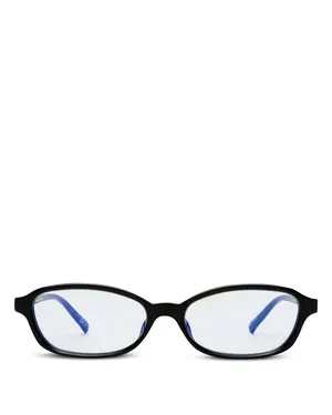 Le Specs Honey Pot Blue Light Glasses - Black/clear