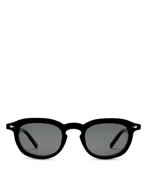Le Specs Heart Throb Round Sunglasses 50mm