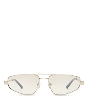 Le Specs Treasure Aviator Sunglasses - Silver