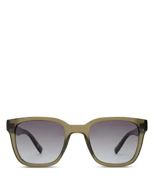 Le Specs Elixir Square Sunglasses - Khaki