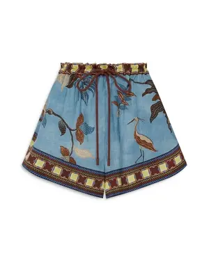 ALEMAIS Georgie Linen Shorts - Multi