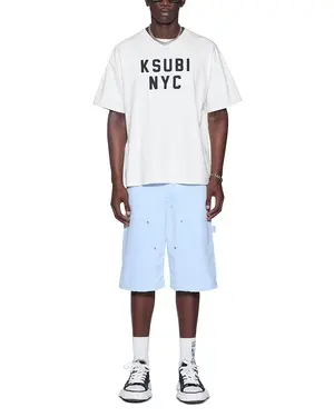 Ksubi Nyc Ekcess Short Sleeve Tee - White