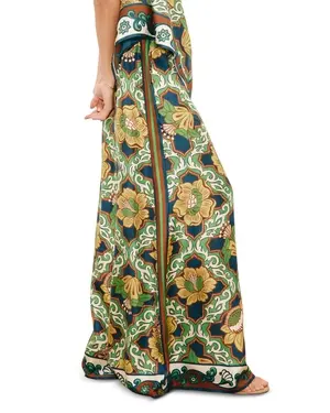 ALEMAIS Liana Silk Pala Pants