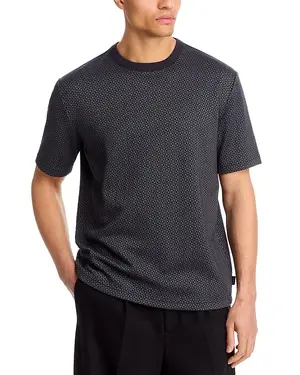 Paul Smith Patterned Tee - Black
