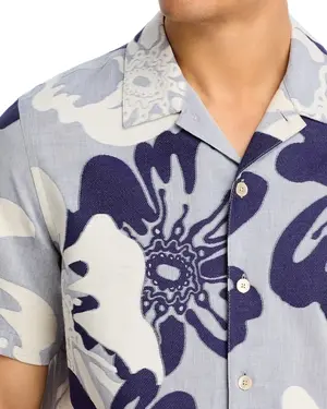 Paul Smith Casual Fit Short Sleeve Shirt - Light Blue