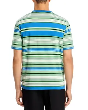 Paul Smith Striped Tee - Cobalt Blue