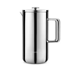 AARKE French Press Coffee Maker - Silver