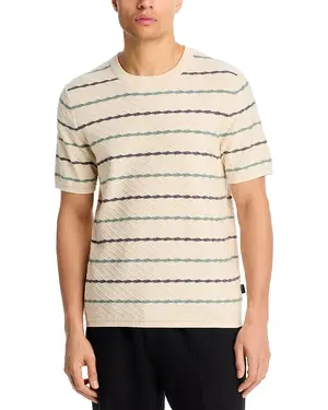 Paul Smith Striped Short Sleeve Sweater Tee