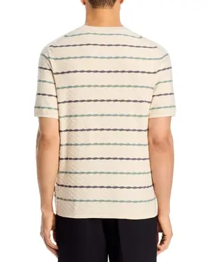 Paul Smith Striped Short Sleeve Sweater Tee