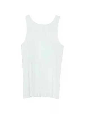 GONGDID DESIGN Pleated Tank Top