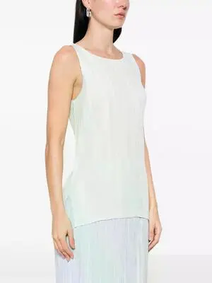 GONGDID DESIGN Pleated Tank Top