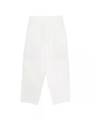 Y’s Buttoned Cropped Trousers