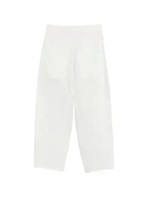 Y’s Buttoned Cropped Trousers