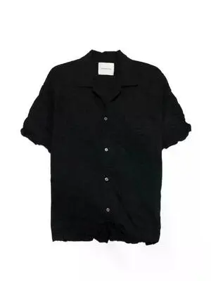 GONGDID DESIGN Textured Buttoned Shirt
