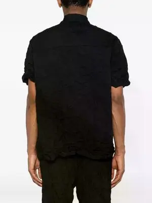 GONGDID DESIGN Textured Buttoned Shirt