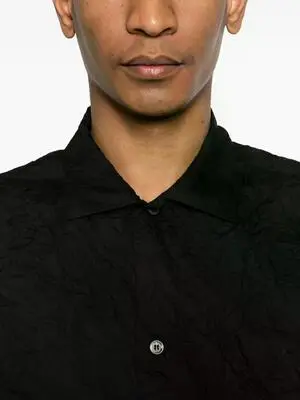 GONGDID DESIGN Textured Buttoned Shirt