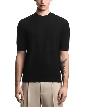 Emporio Armani Honeycomb Motif Pullover