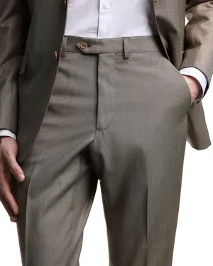 Emporio Armani G Line Regular Fit Wool Suit - Tan