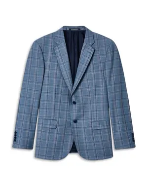 Emporio Armani G Line Regular Fit Single Breasted Notch Lapel Jacket In Super 130s Wool - Teal