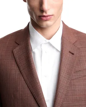 Emporio Armani G Line Regular Fit Single Breasted Notch Lapel Jacket In Super 130s Wool
