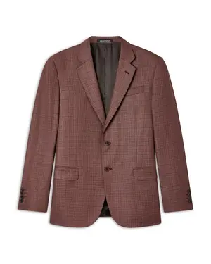 Emporio Armani G Line Regular Fit Single Breasted Notch Lapel Jacket In Super 130s Wool