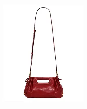 Gerard Darel Gerard Darel Mini Dany Leather Handbag Red
