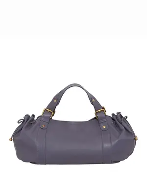 Gerard Darel 24h Leather Handbag - Lavender
