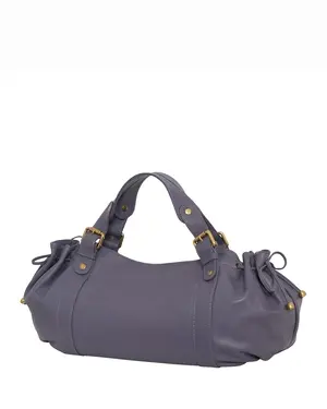 Gerard Darel 24h Leather Handbag - Lavender