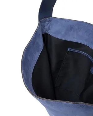 Gerard Darel Lady Suede Hobo Bag - Cornflower
