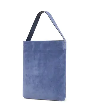 Gerard Darel Lady Suede Hobo Bag - Cornflower