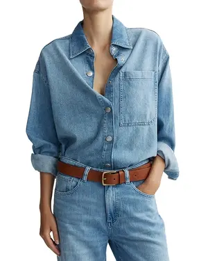 DL1961 Addison Denim Overshirt - Riverbank