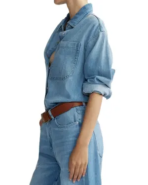 DL1961 Addison Denim Overshirt - Riverbank