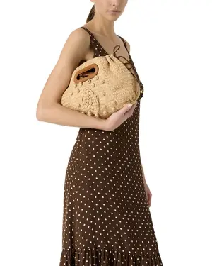Gerard Darel Racine Polka Dot Midi Dress