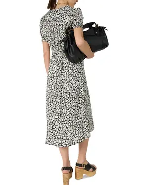 Gerard Darel Rosi Front Slit Dress