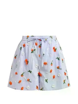 Essentiel Antwerp Flower-embellished Shorts