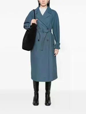 ALPHATAURI Belted Double-breasted Coat