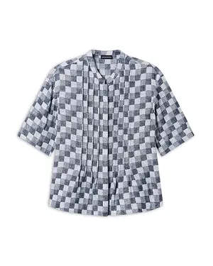 Emporio Armani Checks Shirts For Women