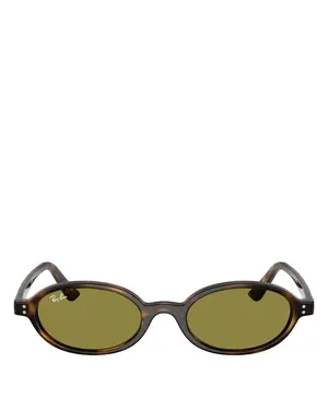 Ray-ban Oval Sunglasses - Havana/green