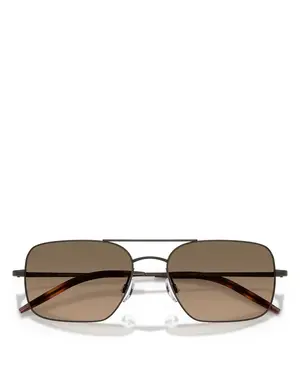 Oliver Spencer Victory Ii Pillow Sunglasses - Pewter