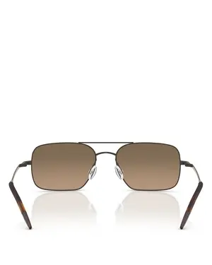Oliver Spencer Victory Ii Pillow Sunglasses - Pewter