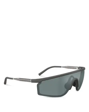 Oliver Spencer Shield Sunglasses - Gery Gradient