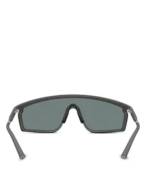 Oliver Spencer Shield Sunglasses - Gery Gradient